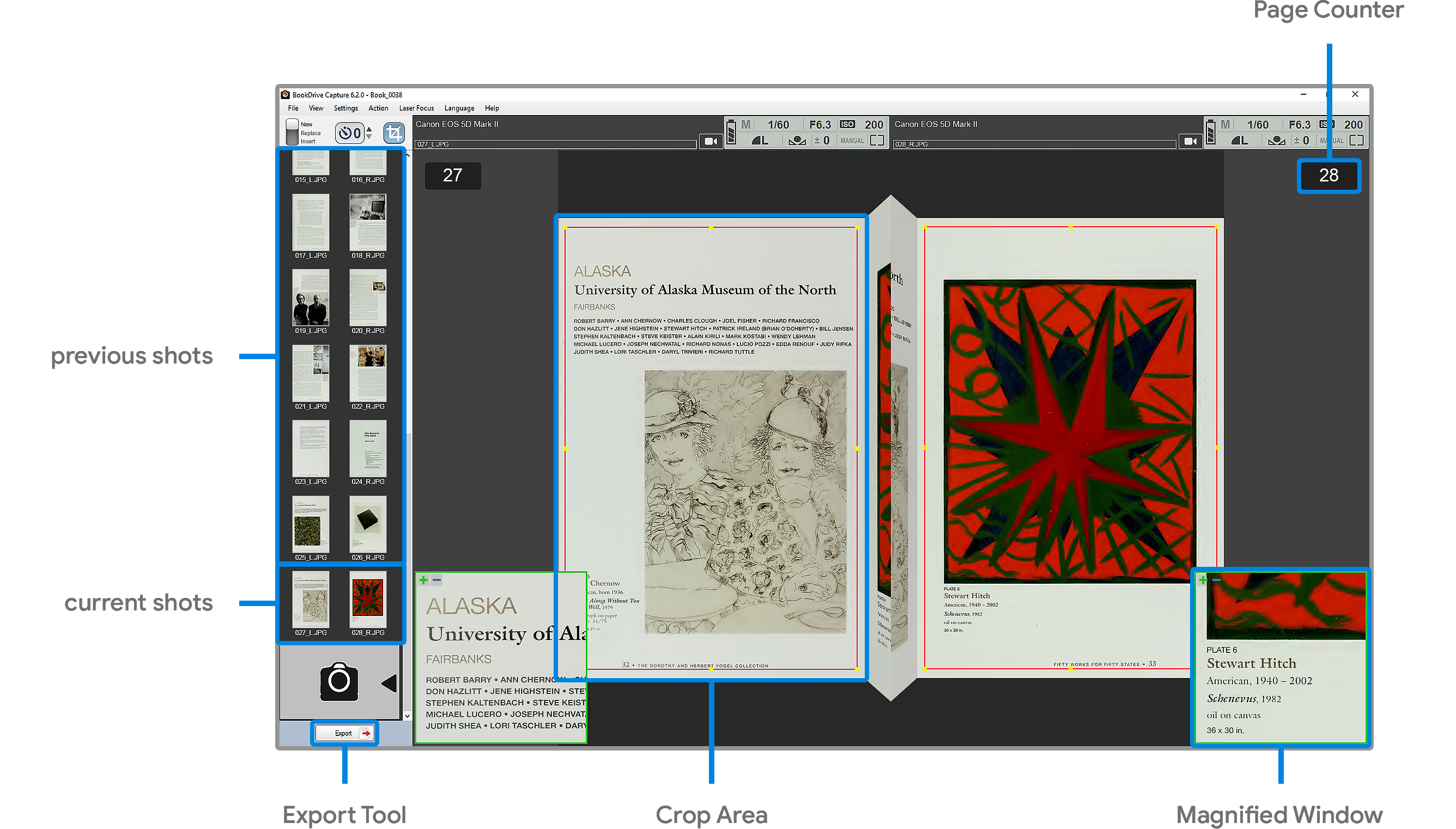 BookDrive Capture. Hi-performance scanning application.